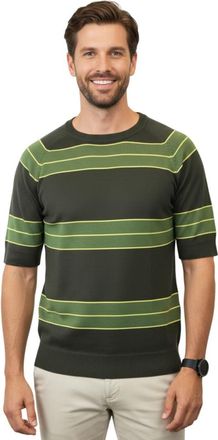 OEM Kurt Cobain Sweater Gr&uuml;n gestreiftes Hemd Kost&uuml;m Nirvana riecht nach Teen Spirit (XL)