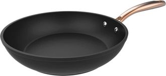 Cecotec Pfanne Polka Fantasy 24 Bucket Golden, Durchmesser 24 cm, Geschmiedetes Aluminium, Teflon Platinum Plus Antihaftbeschichtung, PFOA-frei, Griff aus Ede