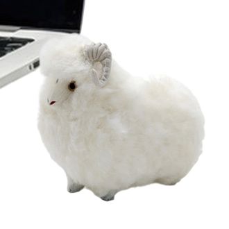 Generico Pl&uuml;schtier Schaf, realistische Dekoration, Lamm, Schaf, f&uuml;r Zuhause, Schlafzimmer, Wohnzimmer, B&uuml;ro, Schlafzimmer, Innendekoration