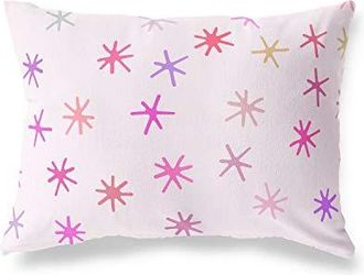 Bonamaison Le Jardin du Lin Kissenbezug Zierkissenbezug Motiv Zufälliges Kissenbezug, Für Bett, Auto, Sofa, Haus, Wohnzimmer, Schlafzimmer, Dekoration, 45x60 Cm 