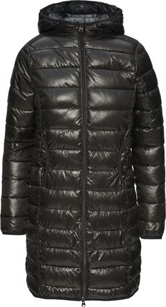 QS by s.Oliver Damen 2154269 Steppmantel mit Kapuze, 9999, 38