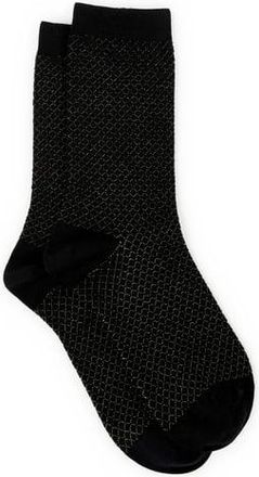 Doré Doré Goldenes vergoldet - Merino Wollsocken - schwarz