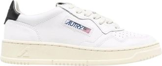 Autry Femme, Chaussures, Blanc, Taille: 40 EU Medalist Low