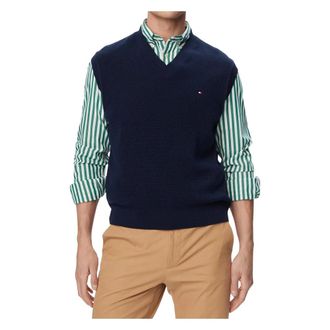 Tommy Hilfiger Herren, Strickwaren, Blau, MGr&ouml;&szlig;e