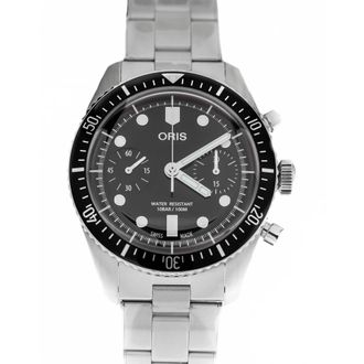 Oris 77177914054-0782018 - Divers Sixty-Five Chronograph - - Accessories - Herren - Grau - ONE SIZE