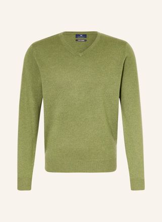 Strokesman's Strokesmans Cashmere-Pullover gruen