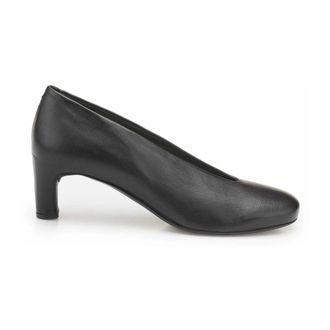 Del Carlo Schwarze Lederschuhe - Starke Pers&ouml;nlichkeit - - Shoes - Damen - Schwarzk - 36 EU