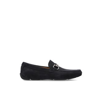 Ferragamo Front Suede Loafers - - Shoes - Herren - Blau - 42 EU