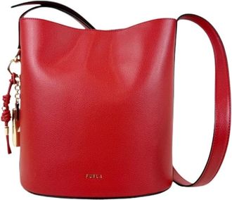Furla Femme, Sacs, Rouge, Taille: ONE Size Roxie S Bucket Bag