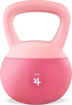 Yes4All Soft Kettlebell, Kugelhantel 4-10 kg, sto&szlig;fest & bodenschonend, Kettlebell Set - ideal f&uuml;r Einsteiger & Heimtraining