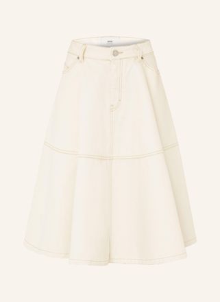 Ami Ami Paris Jeansrock weiss
