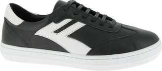 Andrea Conti Damen Low Top Freya Sneaker, schwarz/weiß/weiß, 37 EU