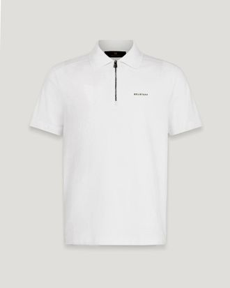 Belstaff Polo Alloy Pour Homme Jersey De Coton Blanc 2xl