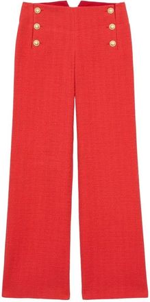 Ines De La Fressange Femme, Pantalons, Rouge, Taille: 40 FR Pantalon Gabriel Bridge