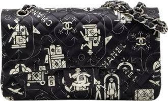 Chanel Sac bandouli&egrave;re Vintage Pre-owned - Femme - Pre-owned - Noir - Taille: ONE Size
