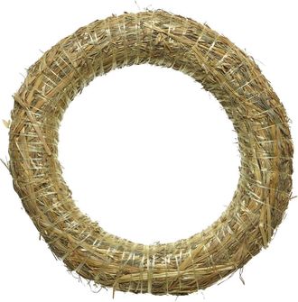 Decoris Strohkränze, Strohrömer, Türkranz, Deko-Kranz, Kranz-Rohling, Strohring - verschiedene Durchmesser je nach Auswahl - 35 cm