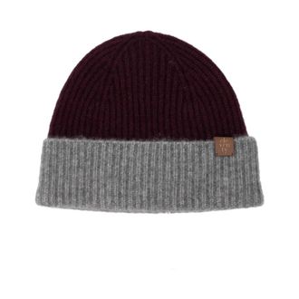 Eleventy Rippstrickm&uuml;tze - - Accessories - Herren - Braun - ONE SIZE