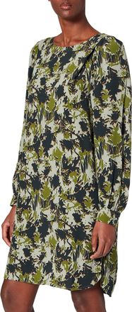 Esprit Collection Damen Kleid 081eo1e307, 338/Dusty Green 4, 34