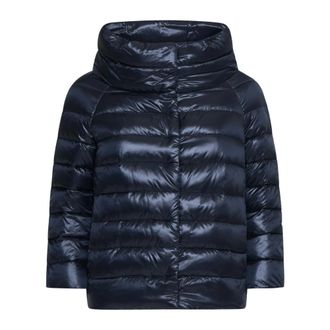 Herno Blaue Steppdaunenjacke - - Jackets - Damen - Blau - XL