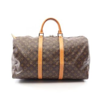 Louis Vuitton Pre-owned Keepall 50 Monogram Boston Bag - - Pre-owned - Damen - Braun - ONE SIZE