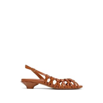 Chlo&eacute; Femme, Chaussures, Brun, Taille: 37 1/2 EU Estra Low Heel Sandales