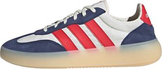 adidas Herren BARREDA Decode Schuhe - Low Sole (Out-Football), Owhite/PURRUB/DKBLUE, 42 2/3 EU