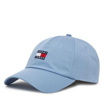 Tommy Jeans Cap Tommy Jeans Heritage Core 5 Panel AW0AW16991 Hellblau