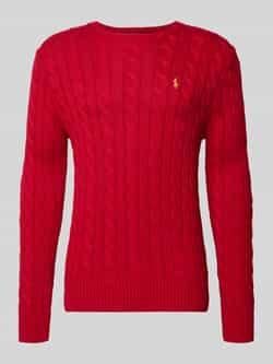 Polo Ralph Lauren Strickpullover mit Label-Stitching