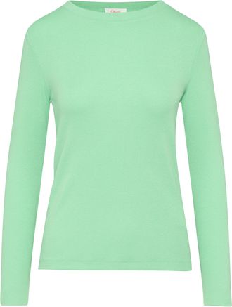 s.Oliver Langarmshirt aus Rippware