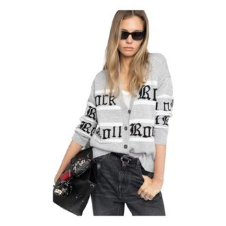 Zadig&Voltaire Mirkaz Cardigan - - Knitwear - Damen - Grau - XS