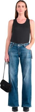 Le Temps Des Cerises Wide Leg Lauryn Jab Jeans, Blau Nr. 3, blau, 32W