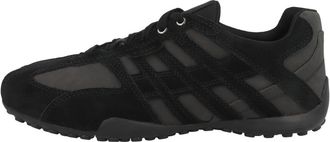 Geox Herren Uomo Snake A Sneaker, Black, 46 EU