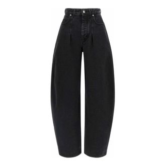 Jacquemus Ovalo de-N&icirc;mes Jeans - - Jeans - Damen - Schwarzk - W26