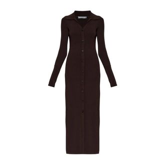 Iro Wonderwall Kleid - - Dresses - Damen - Braun - M