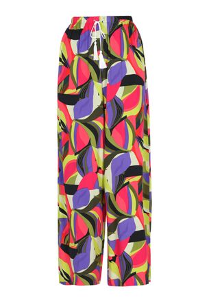 Izia Hose Frauen violett mehrfarbig