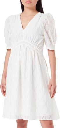 BOSS Womens C_Dizziano Dress, Open White118, 38