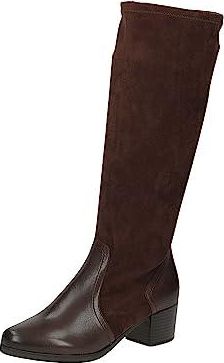 Caprice Bottes 9-25517-41 - Largeur G, Marron fonc&eacute;, 37.5 EU