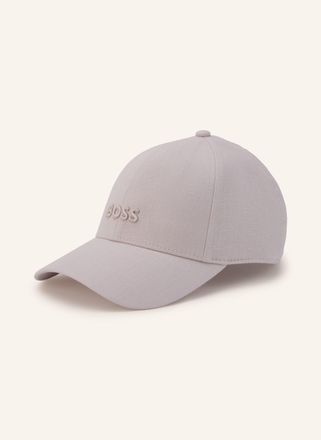 HUGO BOSS Leinen-Cap Ari rosa