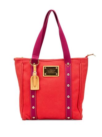 Louis Vuitton sac à main Antigua Cabas MM (2005) - Rouge