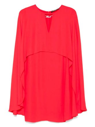 Karl Lagerfeld Minikleid mit Cape - Rot