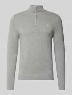Review Slim Fit Strickpullover aus reine Baumwolle