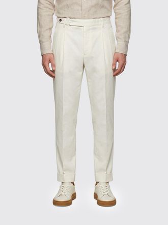 Pantaloni Torino Pantalon Homme couleur Jaune Cr&egrave;me