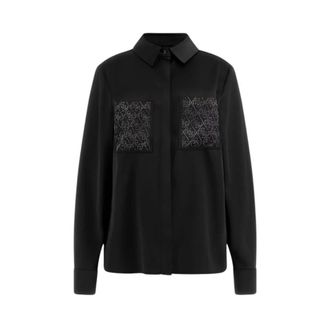 Guess Marguerite Bluse - - Blouses & Shirts - Damen - Schwarzk - S
