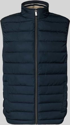 Christian Berg Steppweste mit Stehkragen