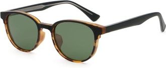 Generic Lunettes De Soleil Rondes Tendance For Femmes, Id&eacute;ales For Les D&eacute;placements, Le Sport Et Les Vacances.(Green)