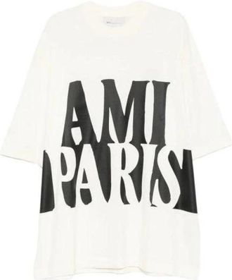 Ami Homme, Tops, Blanc, Taille: 2XL T-Chemises