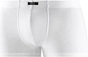 s.Oliver Mh-35h_ls Caleçon Boxeur, 4 x Blancs, S (Lot de 4) Hommes
