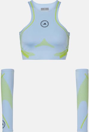 adidas by Stella McCartney Cropped-Top TruePace