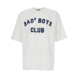 Dsquared2 Homme, Tops, Blanc, Taille: S Vintage Fade Loose Fit T-shirt