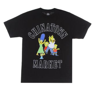 Market The Simpsons Schwarzes Herren Tee - - Tops - Herren - Schwarzk - S